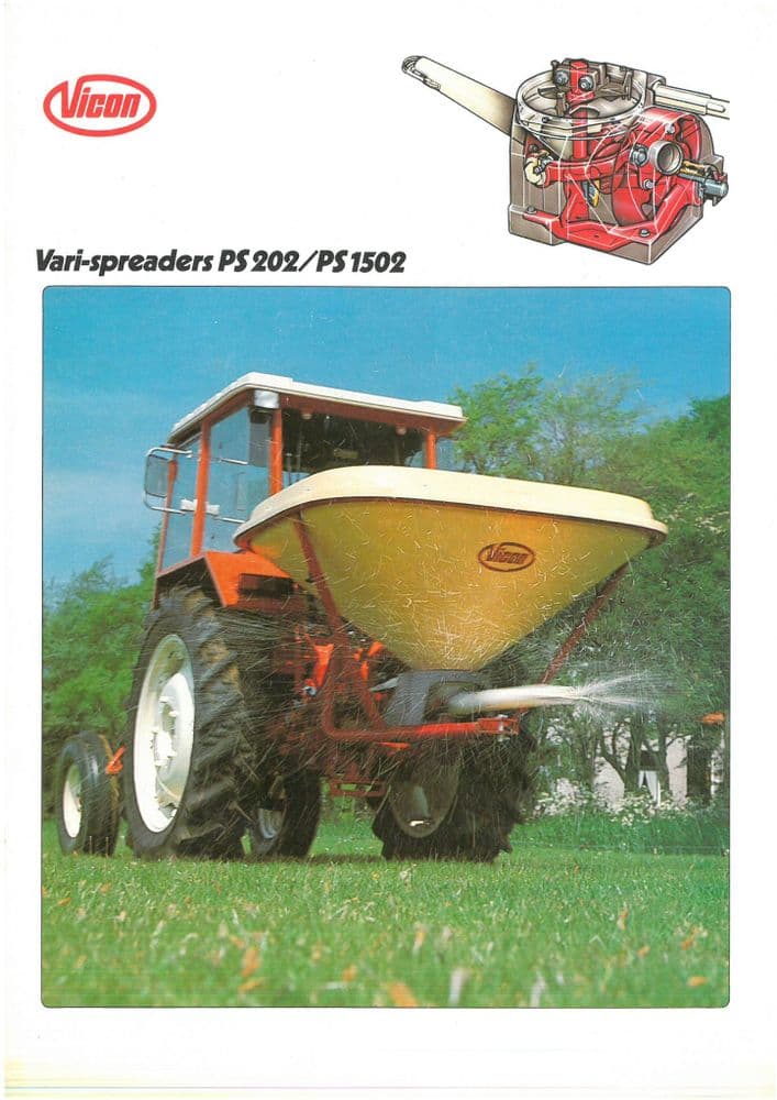 Vicon Vari-Spreader PS202 PS1502 Brochure - PS 202 1502