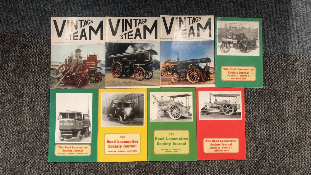 Vintage Steam Traction Engine Magazine Bundle Of 7