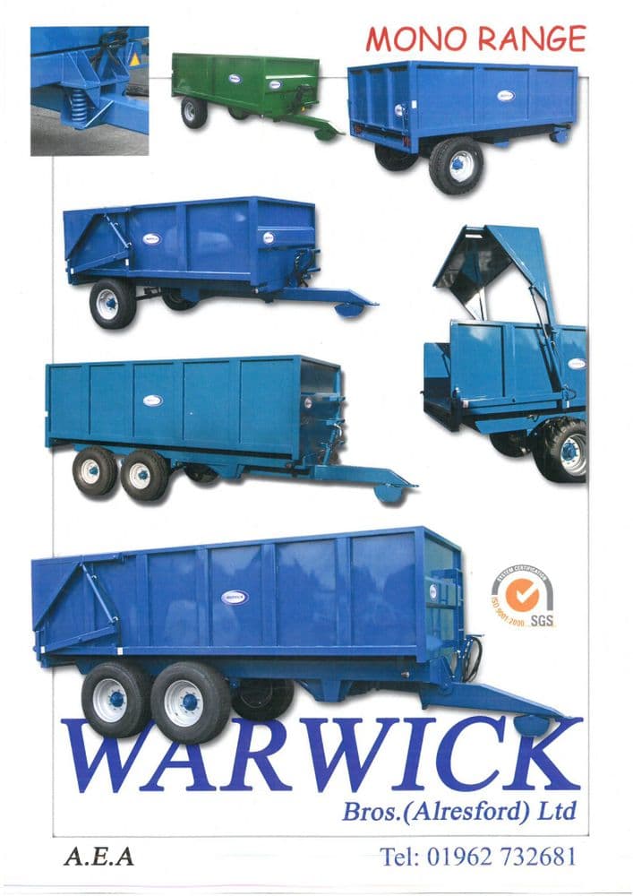 Warwick Trailer Range Brochure Bundle
