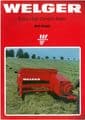 Welger Extra High Density Baler AP630 Brochure- AP 630