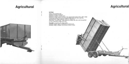 Wheatley Trailer - Tipper Silage Grain Bigga Monarch Crusader Brochure