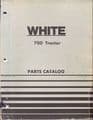 White 700 Utility Tractor Parts Manual