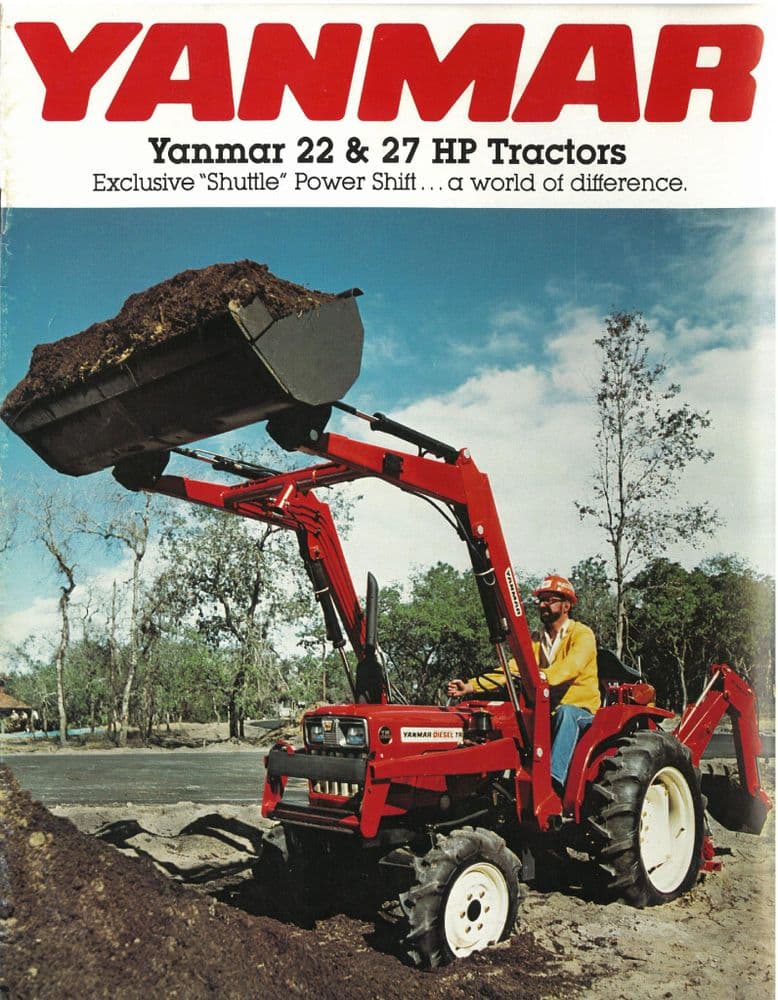 Yanmar Tractor YM226 YM226D YM276 YM276D Brochure