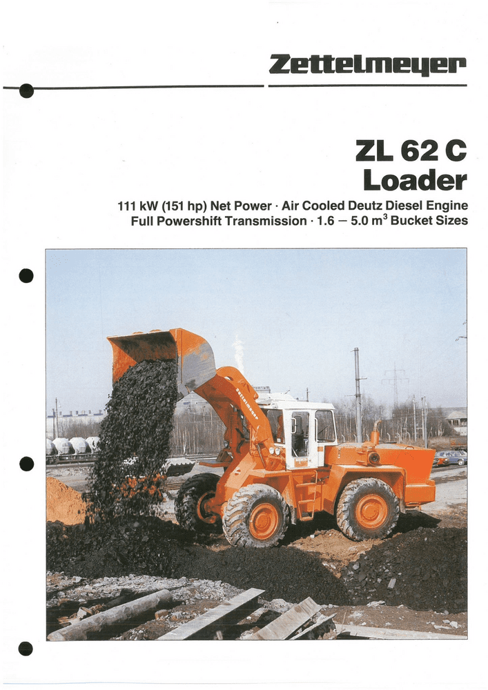 Zettelmeyer Loader ZL62C Brochure