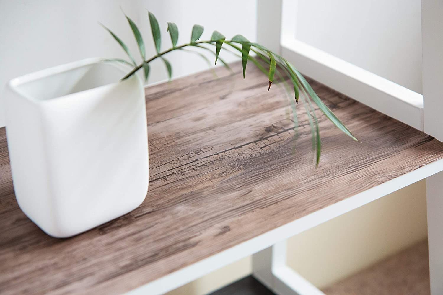 2m x 45cm Rustic Wood Sticky Vinyl 346-0478