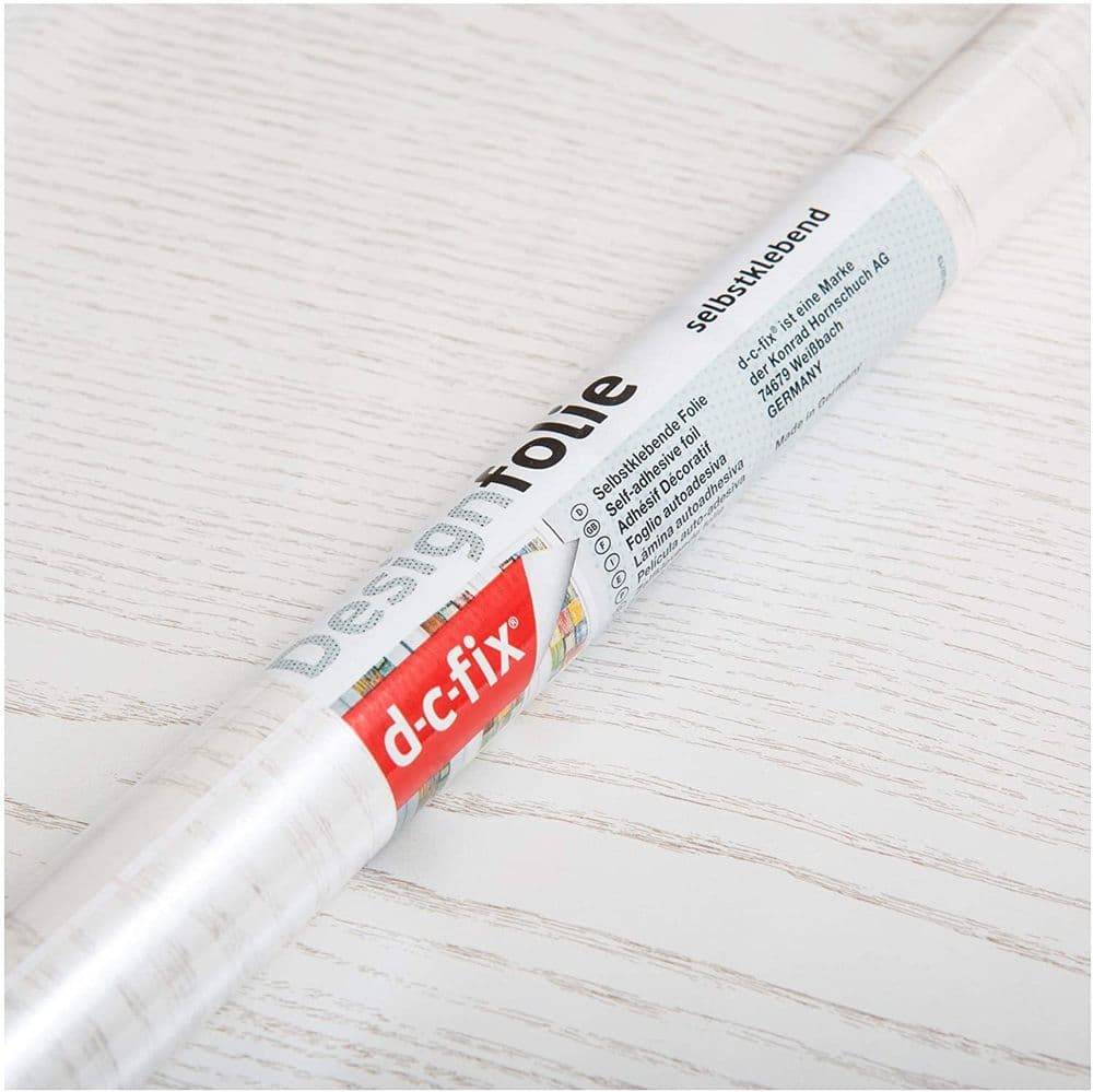 2m x 67cm Pearl Whitewood Sticky Back Vinyl 346-8039