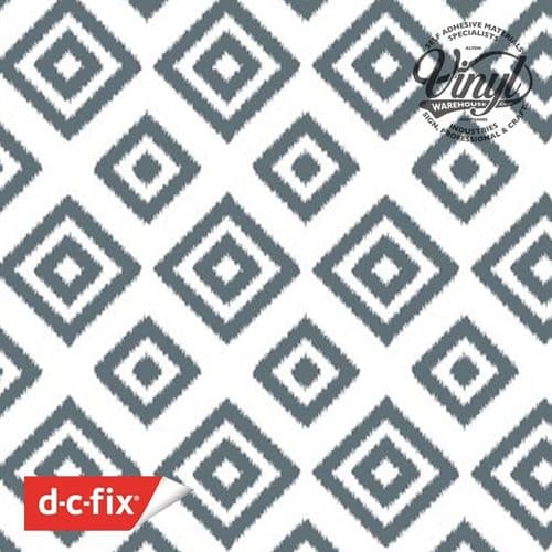 67 5cm x 1 5m Trendyline Nalo Geometric Sticky Back Vinyl 343-8024