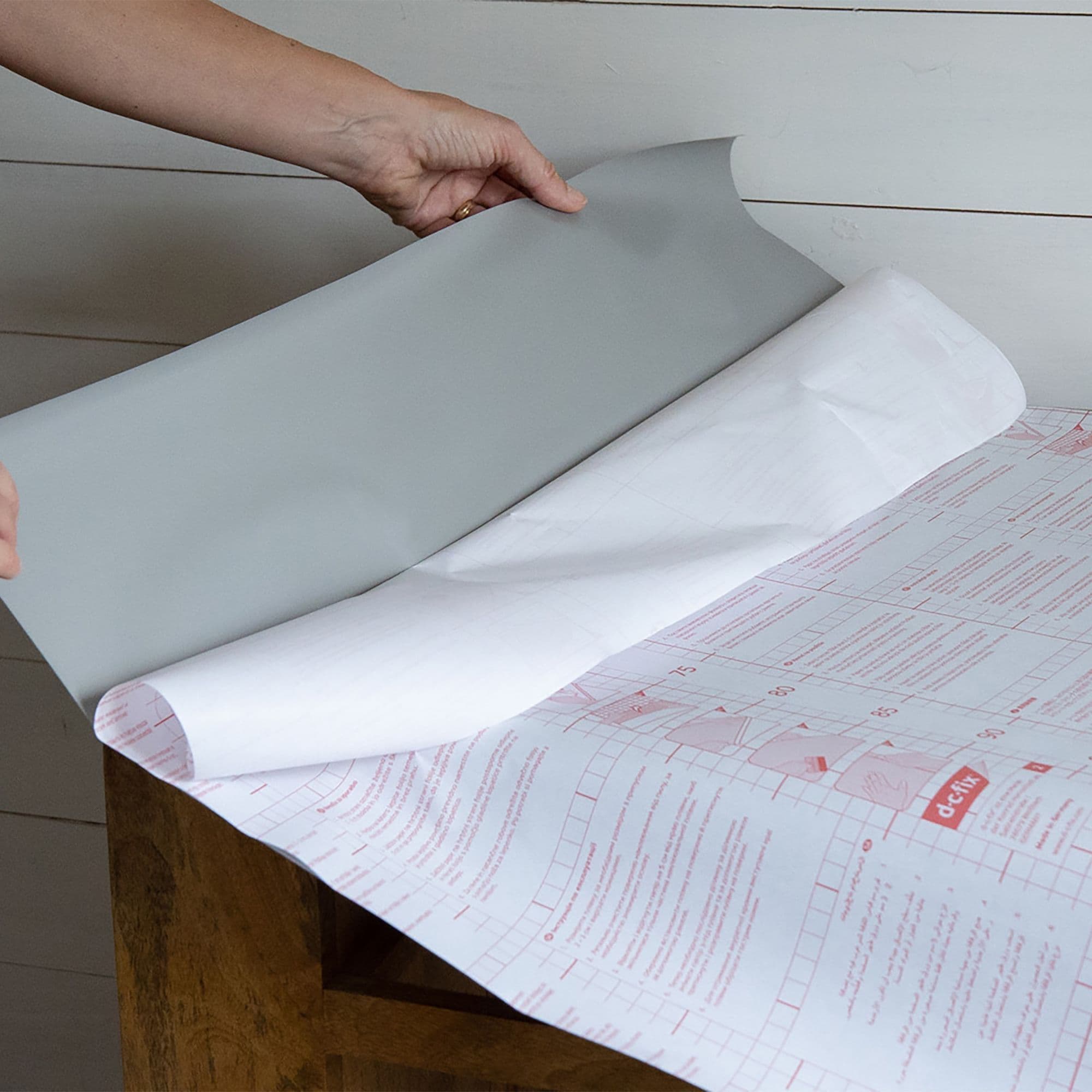 90cm D-C-Fix Matt Grey Sticky Back Vinyl 346-5370 90cm x 2 1m