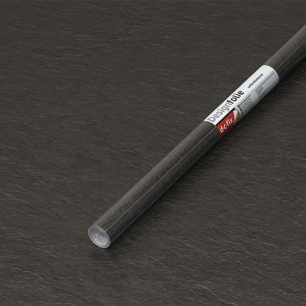 90cm d-c-fix Slate Matt Grey Sticky Back Vinyl 346-5400 90cm x 2 1m