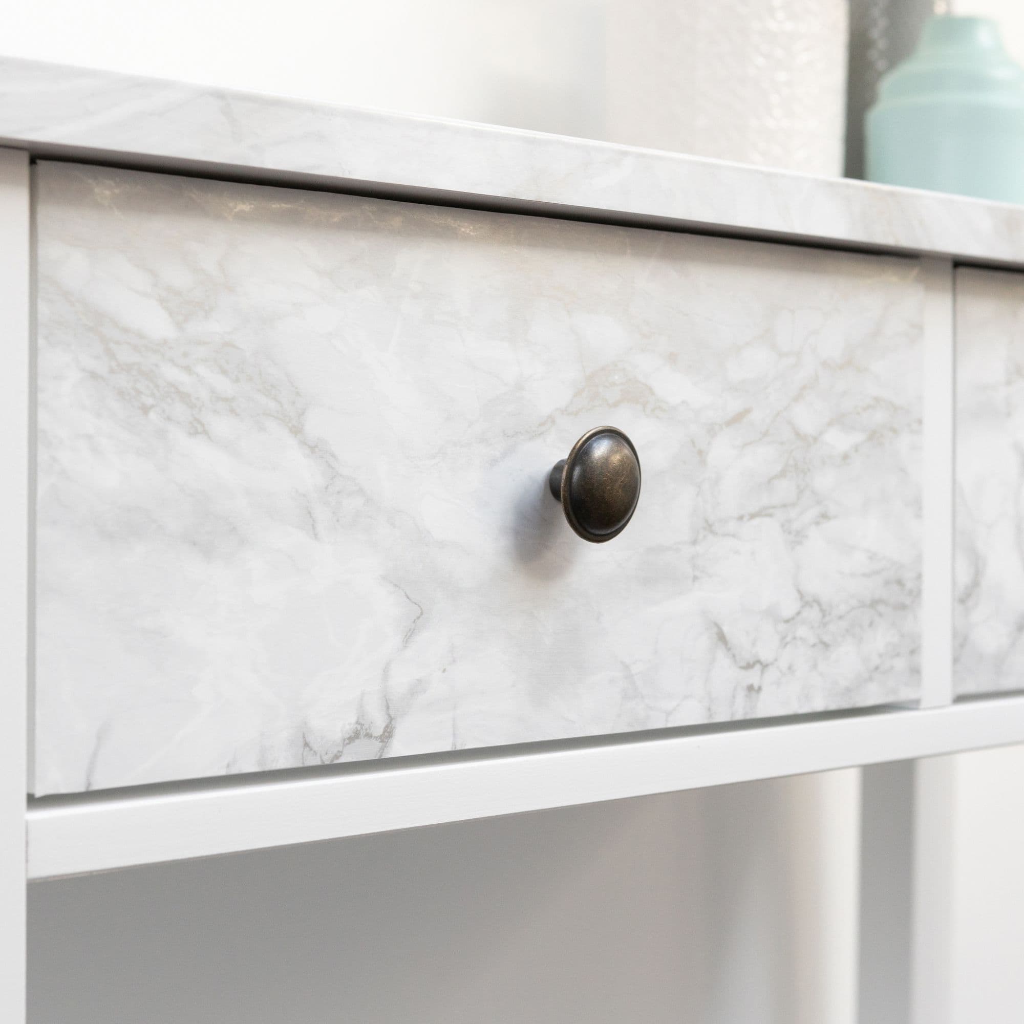 d-c-fix Cortes Silver Marble Sticky Back Vinyl Furniture Wrap