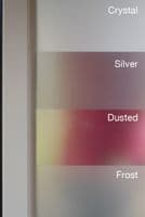 Dusted Premium Etch Glass Window Film - 7 year life