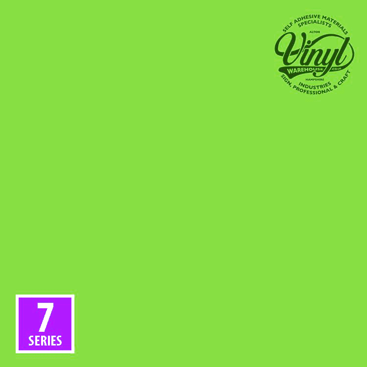 Gloss Lime Green 7yr Self Adhesive Sign Vinyl M7-160 - select your ...