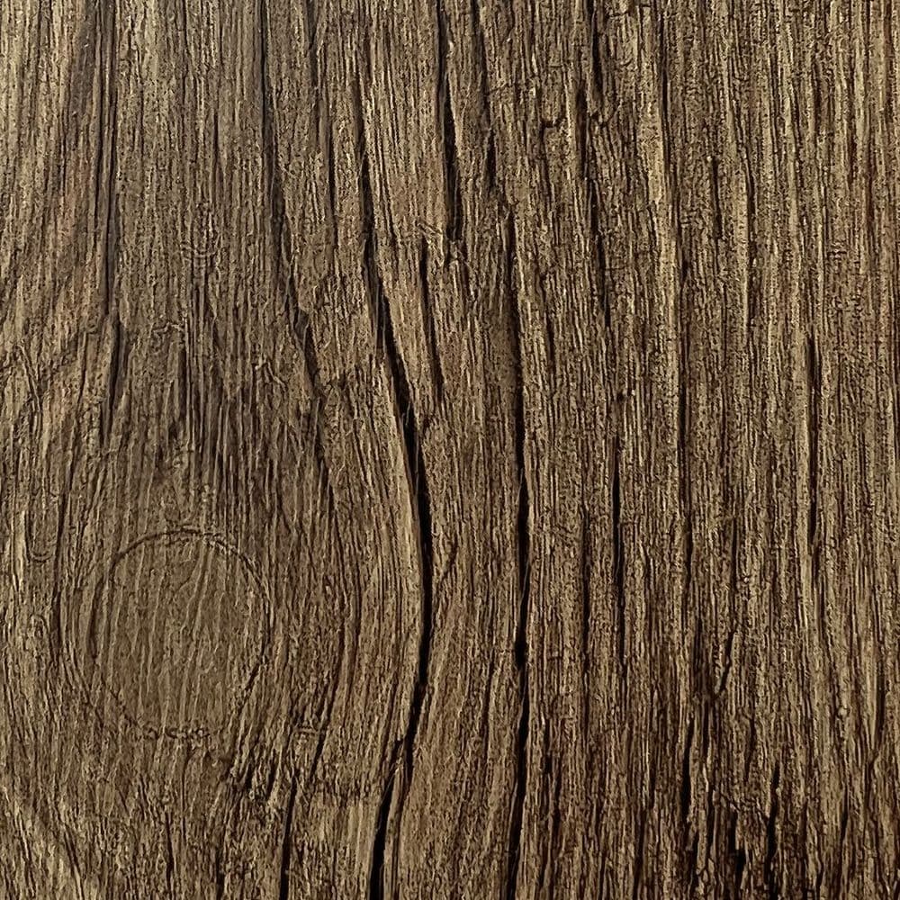 Mid Brown Rustic Wood Worktop Vinyl Wrap - Extra Thick & Textured - VWWOB4
