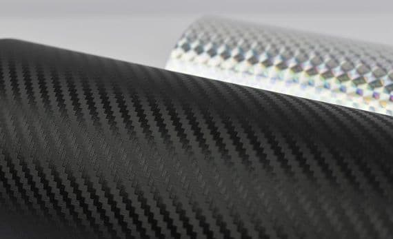 Car Wrap Vinyl Black Carbon Honeycomb Car Wrap Film | 3D Air Ducts ...