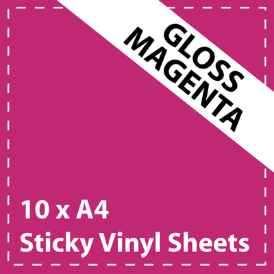 A4 GLOSS VINYL SHEETS