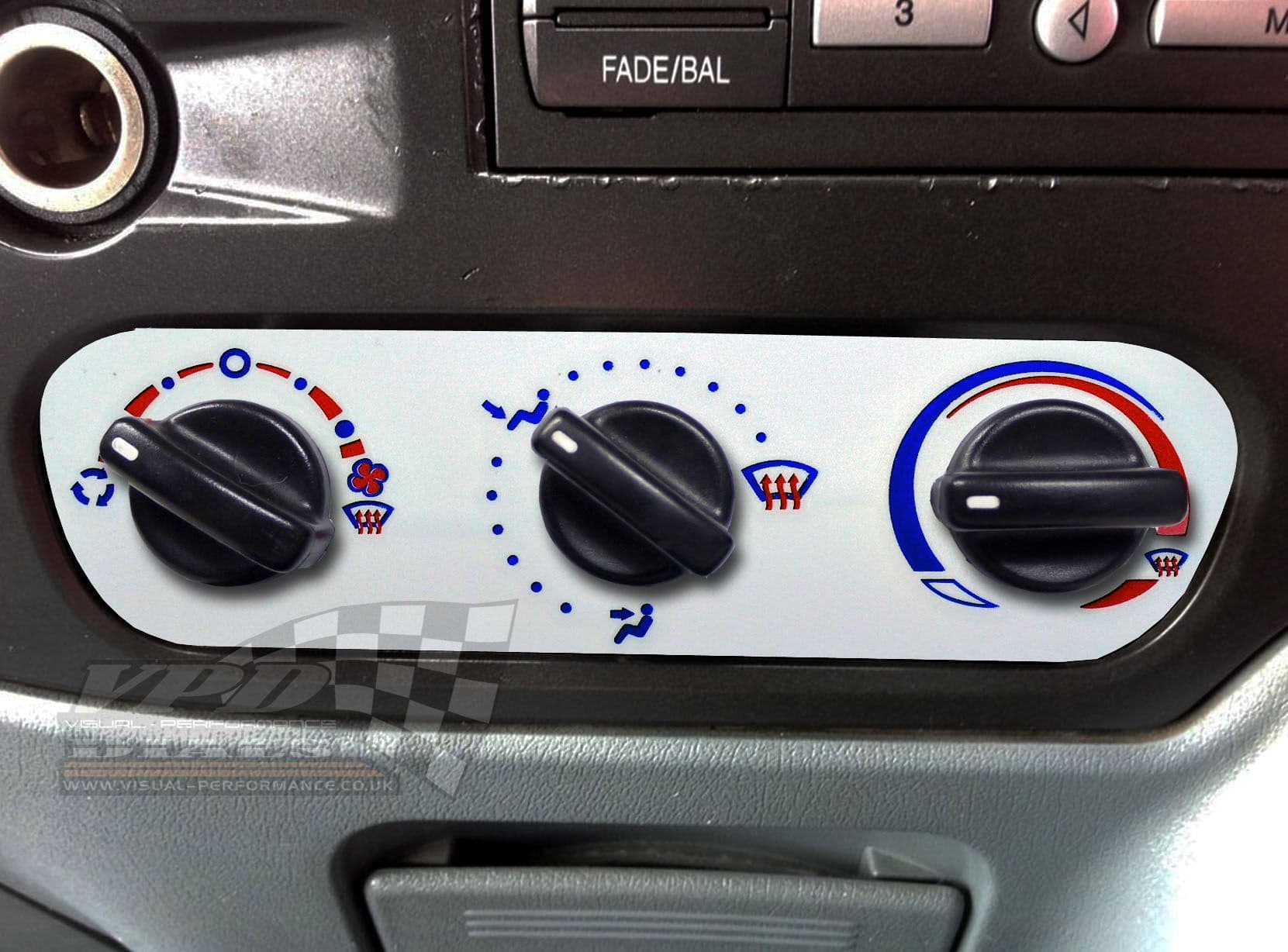 Ford Transit mk7 heater dial air Con
