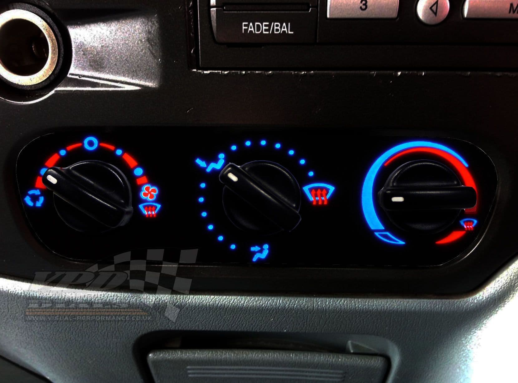 Ford Transit mk7 heater dial air Con