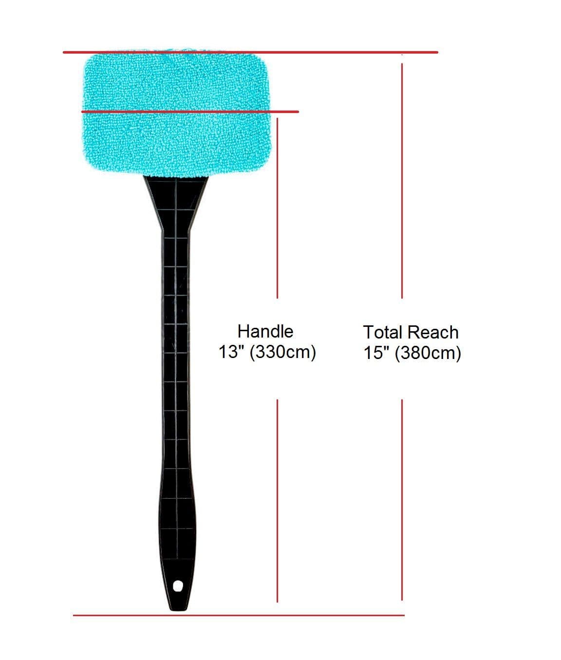 Microfiber long reach Easy glass Cleaner