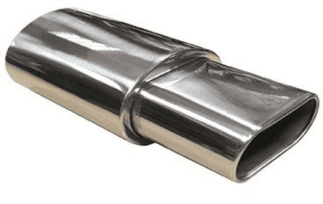 Urban X Muffler "Flat" Oval Box with Square End