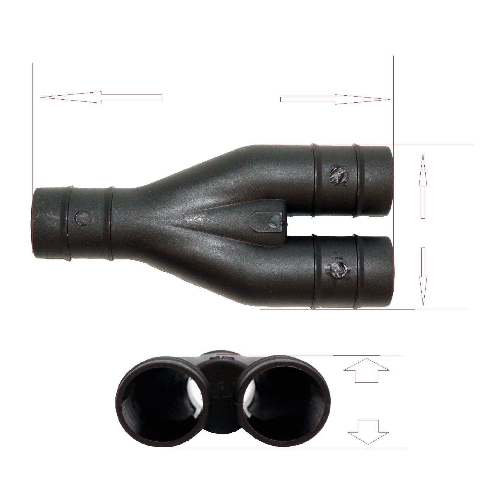 Waste Water Y connector 28 5mm
