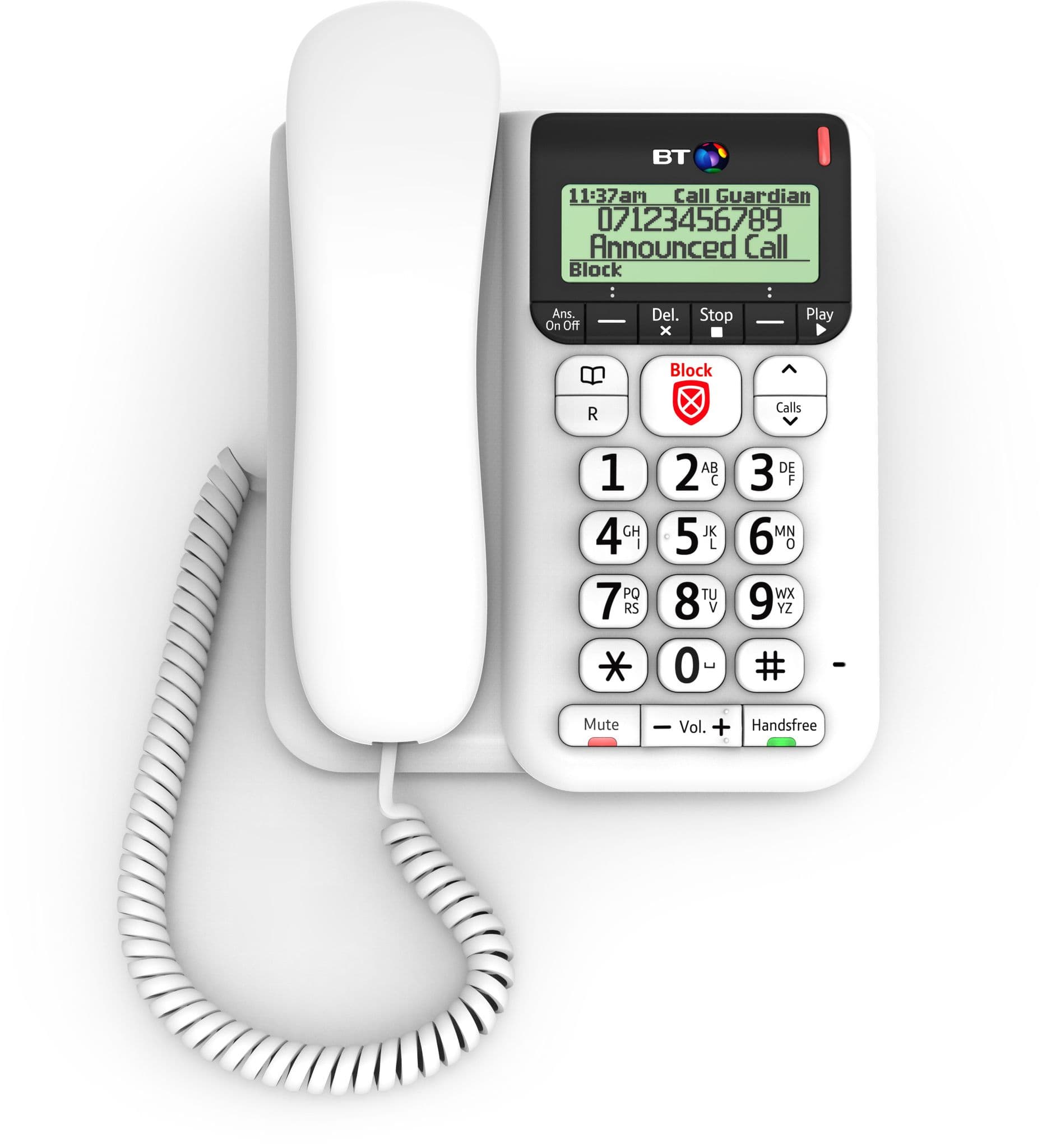 BT Decor 2600 With Call Guardian - Sgw BT3154