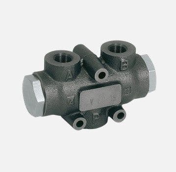 1/2 BSP 80 LPM 2 Way Flow Divider Cast Iron