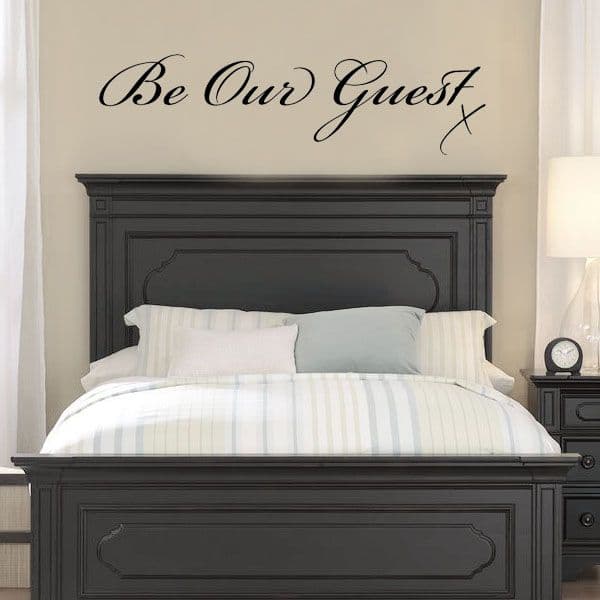 Be Our Guest Wall sticker / decals