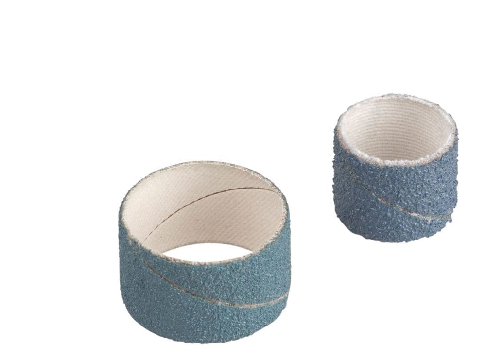 15mm dia x 30mm deep Spiroband 60 - 120 grit