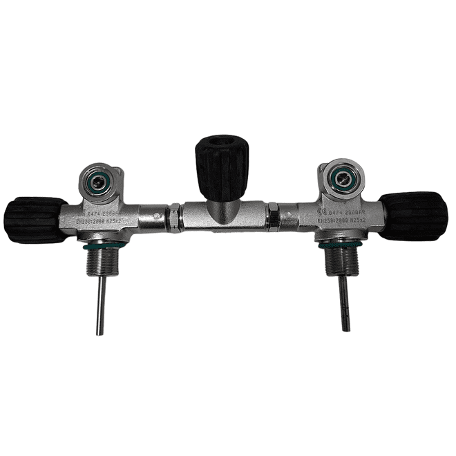 Beaver 230 BAR M25 Manifold for Twin 12 and 10L Cylinders