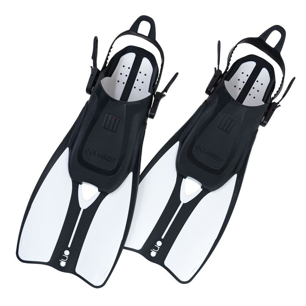 Ocean Reef Duo II Fins WHITE