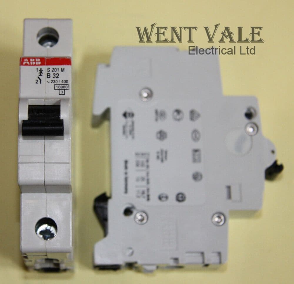 ABB System Pro M Compact 200 Series - S201M - 32a Type B Single Pole ...