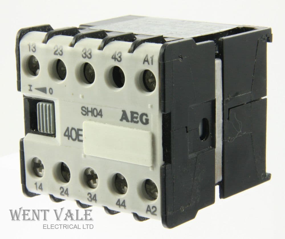 AEG SH04 40E - 910-302-003-80 -16a 4 Pole Mini Control Relay with ...
