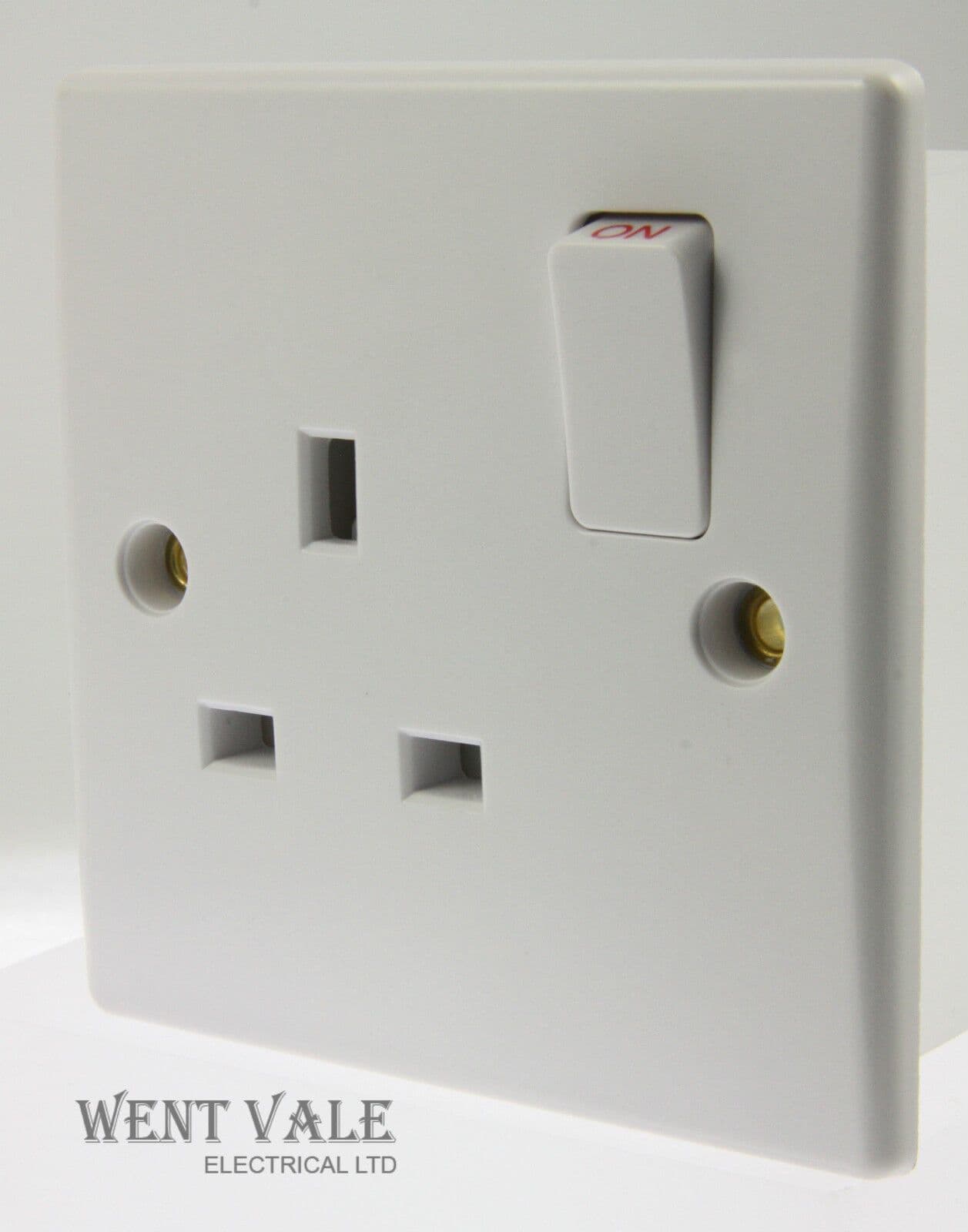 Alto Slimline White Moulded - AL8801 - 13a 1 Gang Single Switched ...