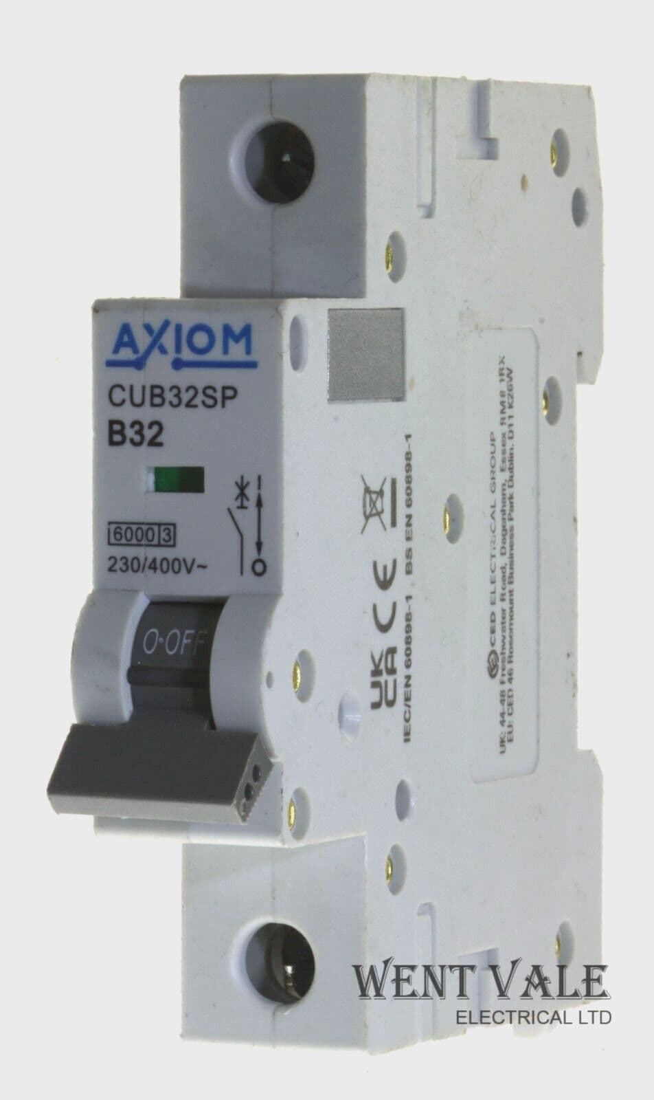 Axiom - CUB32SP - 32a Type B Single Pole MCB Unused
