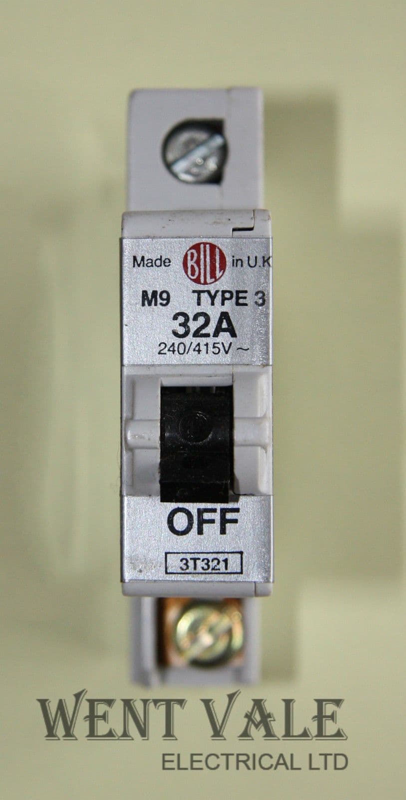 Bill Talisman - 3T321 - 32a Type 3 Single Pole MCB