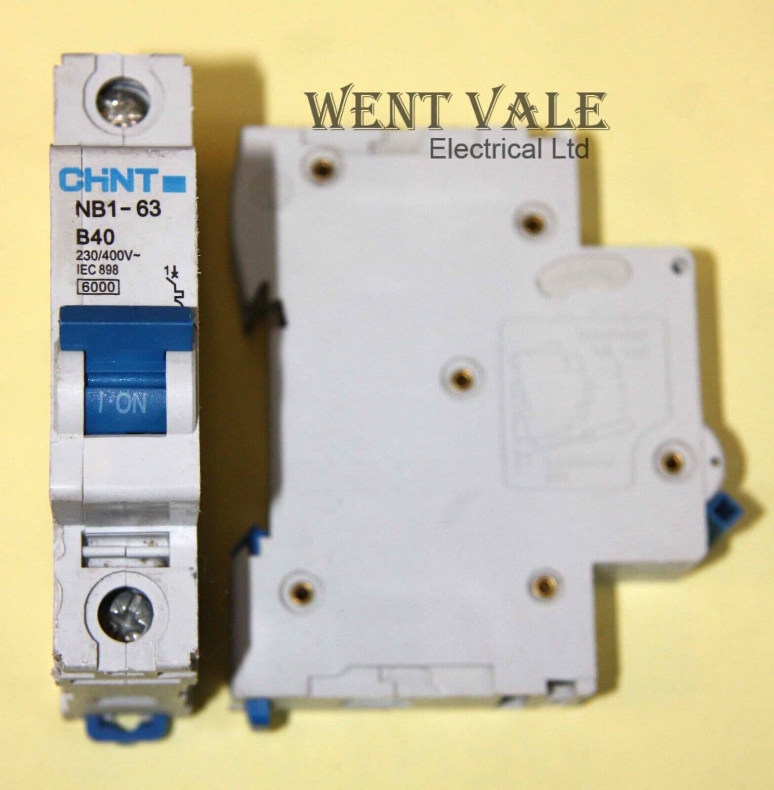Chint NB1-63-B40 - 40a Type B Single Pole MCB Used