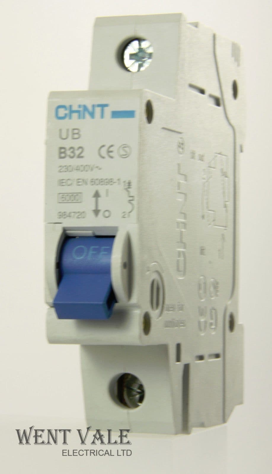 Chint UB-B32 - 984720 - 32a Type B Single Pole MCB Unused