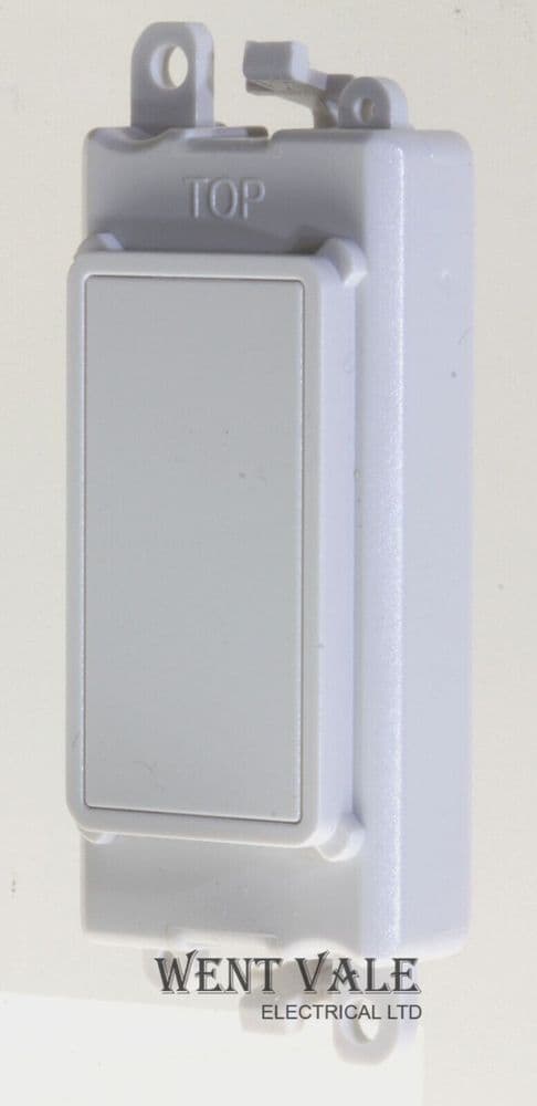Click Grid Pro - GM2008PW - White Moulded Grid Switch Blank Module