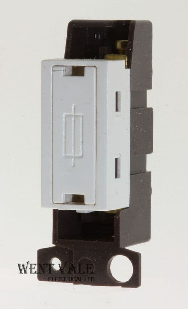 Click Mini-Grid - MD047PW - 13a Mini Grid Fused Connection Module New