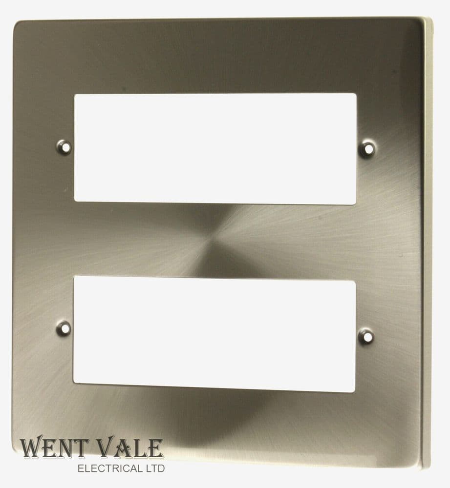 Click Mini Grid Victorian Satin Chrome - VPSC512 12W Mini Grid Sw Cover ...