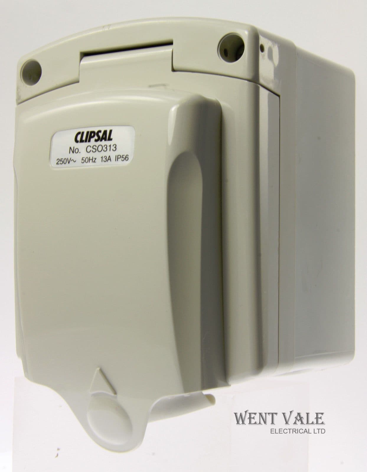 Clipsal Aquaseal - CSO313 - IP56 13a 1 Gang Surface Mount Socket New