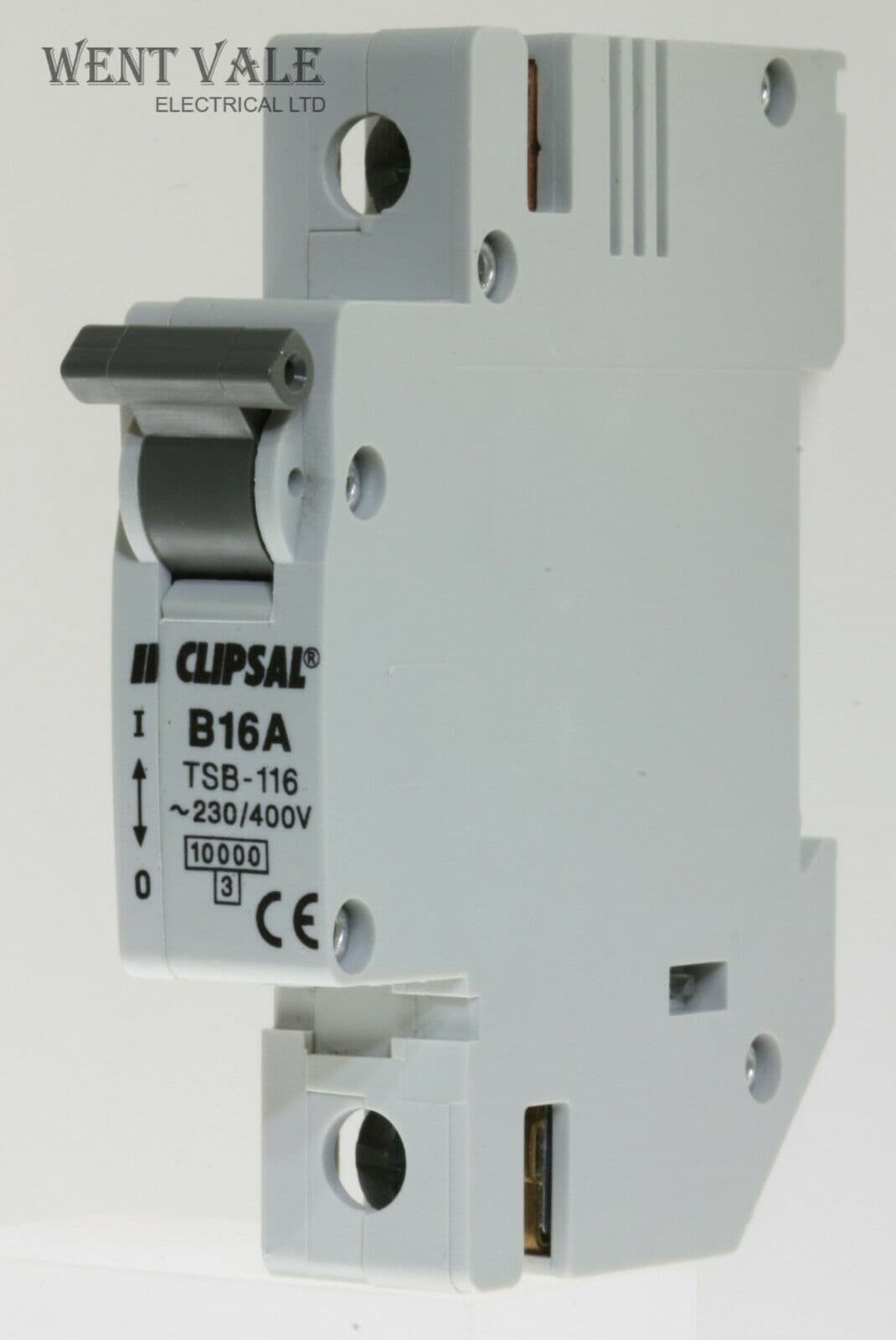 Clipsal TSB-116 - 16a Type B Single Pole MCB Used