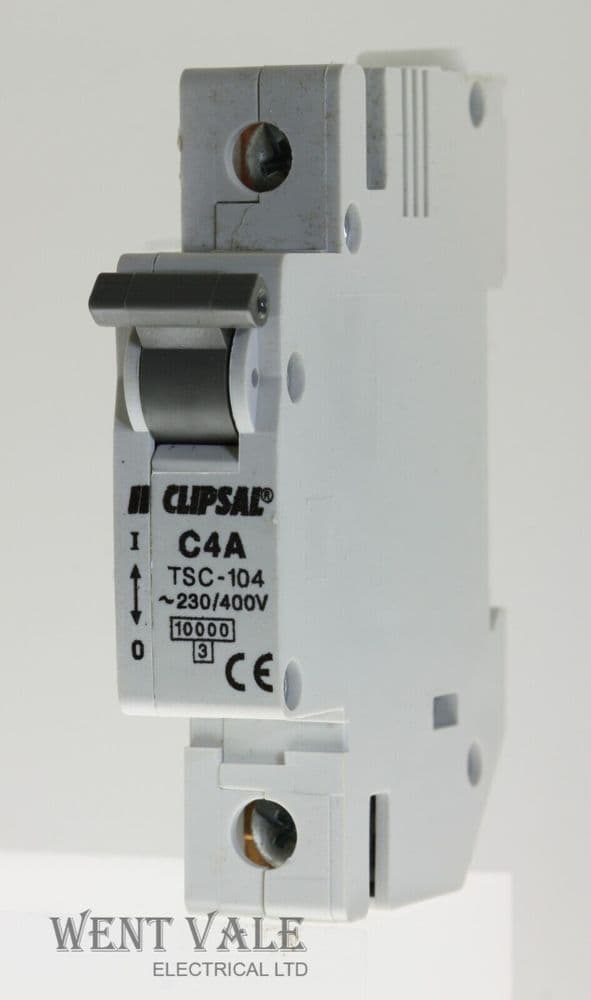 Clipsal TSC-104 - 4a Type C Single Pole MCB Unused