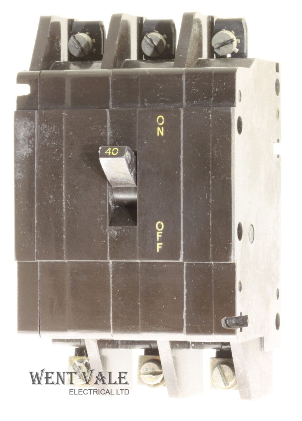 Crabtree C50 - 53C/40 - 40a Type C Triple Pole MCB Used