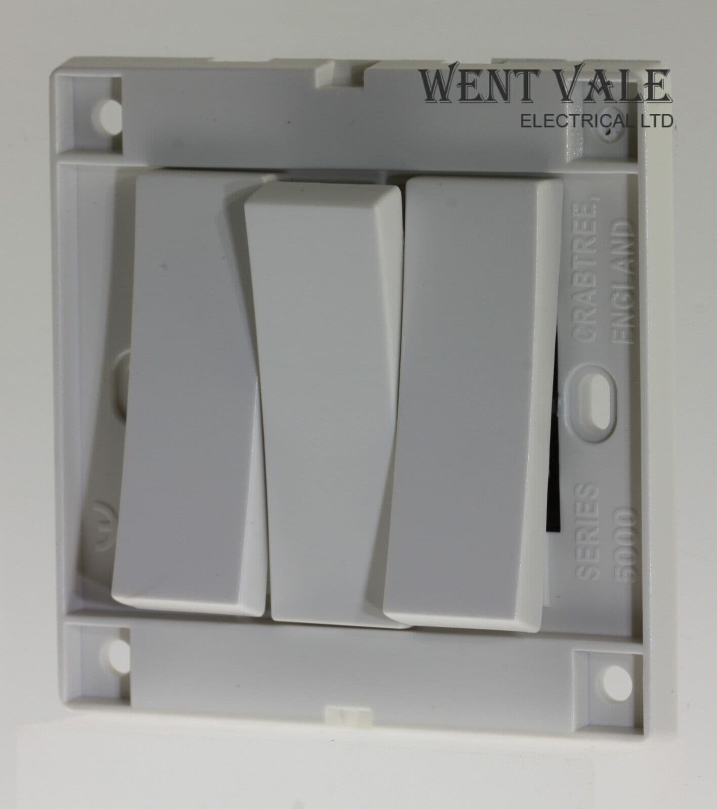 Crabtree Corinthian Range Part M - 5173/GRY - 10ax Three Gang Two Way ...