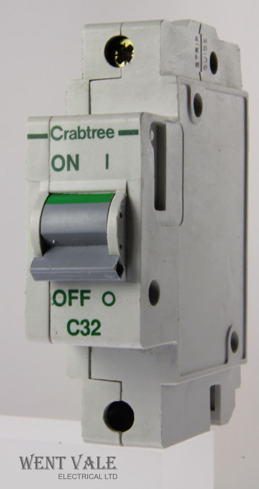 Crabtree Polestar - 60C/32 - 32a Type C Single Pole MCB Used