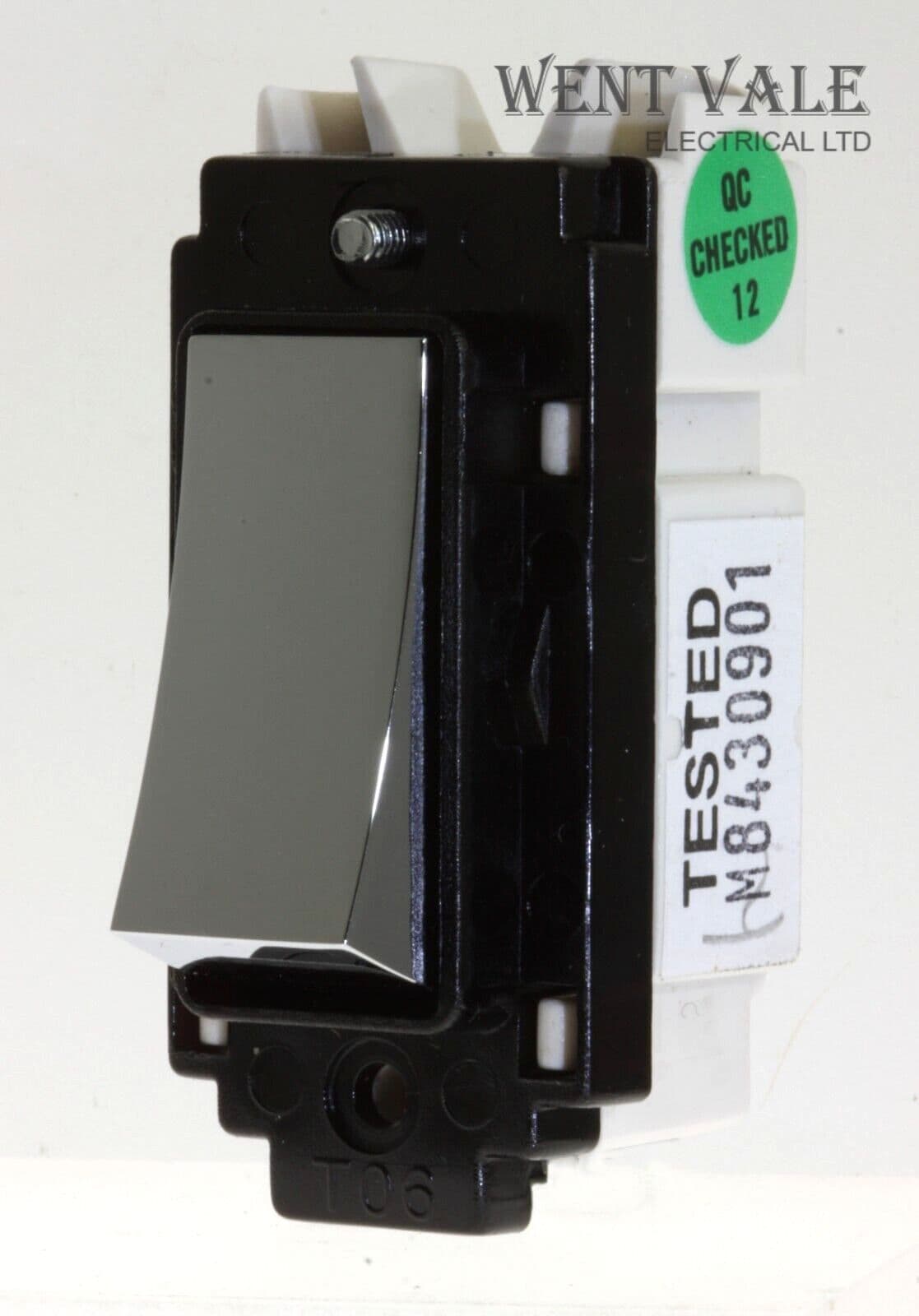 Crabtree Rockergrid - 4450/6HPC - 20a 1 Way Grid Switch Module with HPC ...