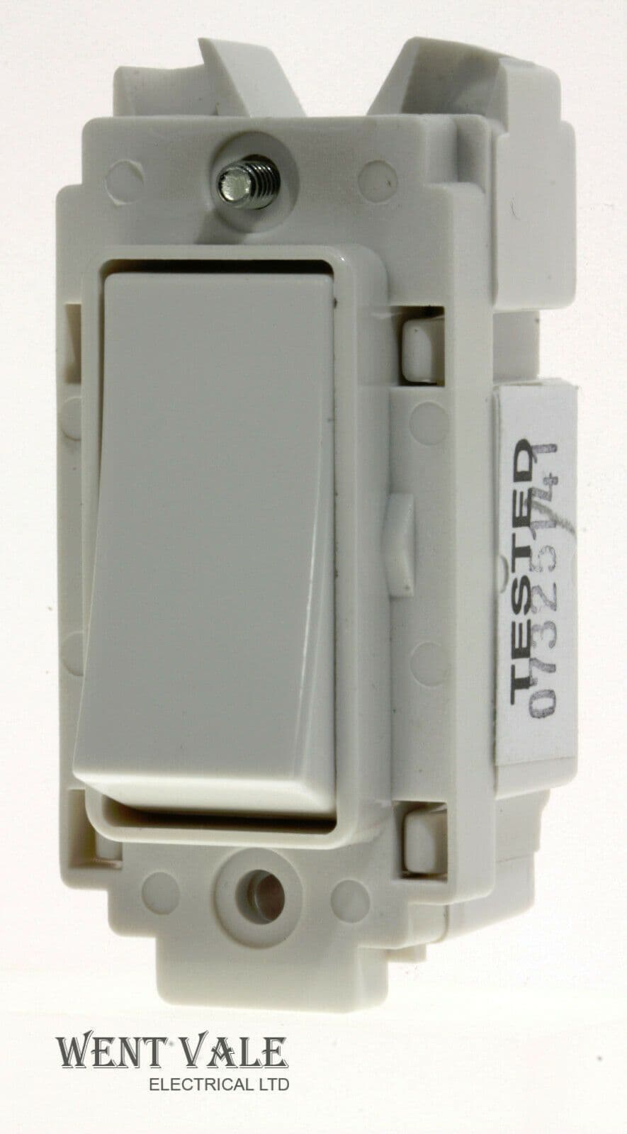 Crabtree Rockergrid - 4489 - 10a Retractive Grid Switch Module Unused