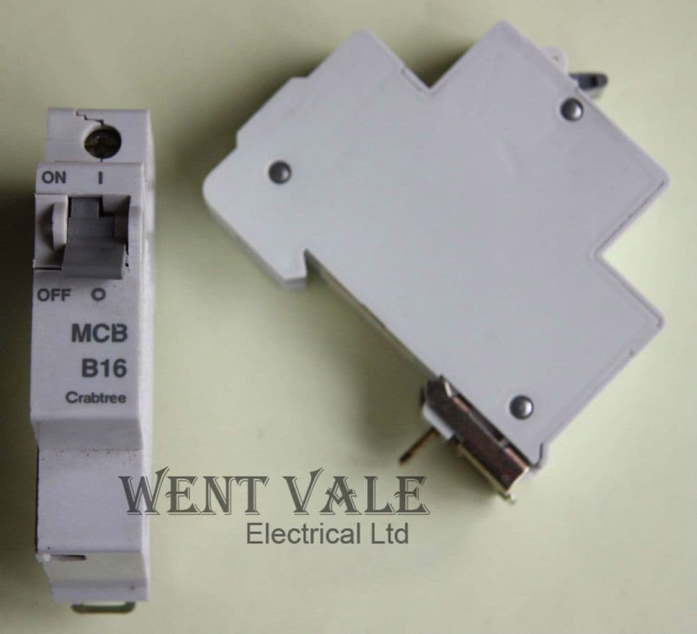 Crabtree Starbreaker 61/B16 - 16a Type B Single Pole MCB Unused