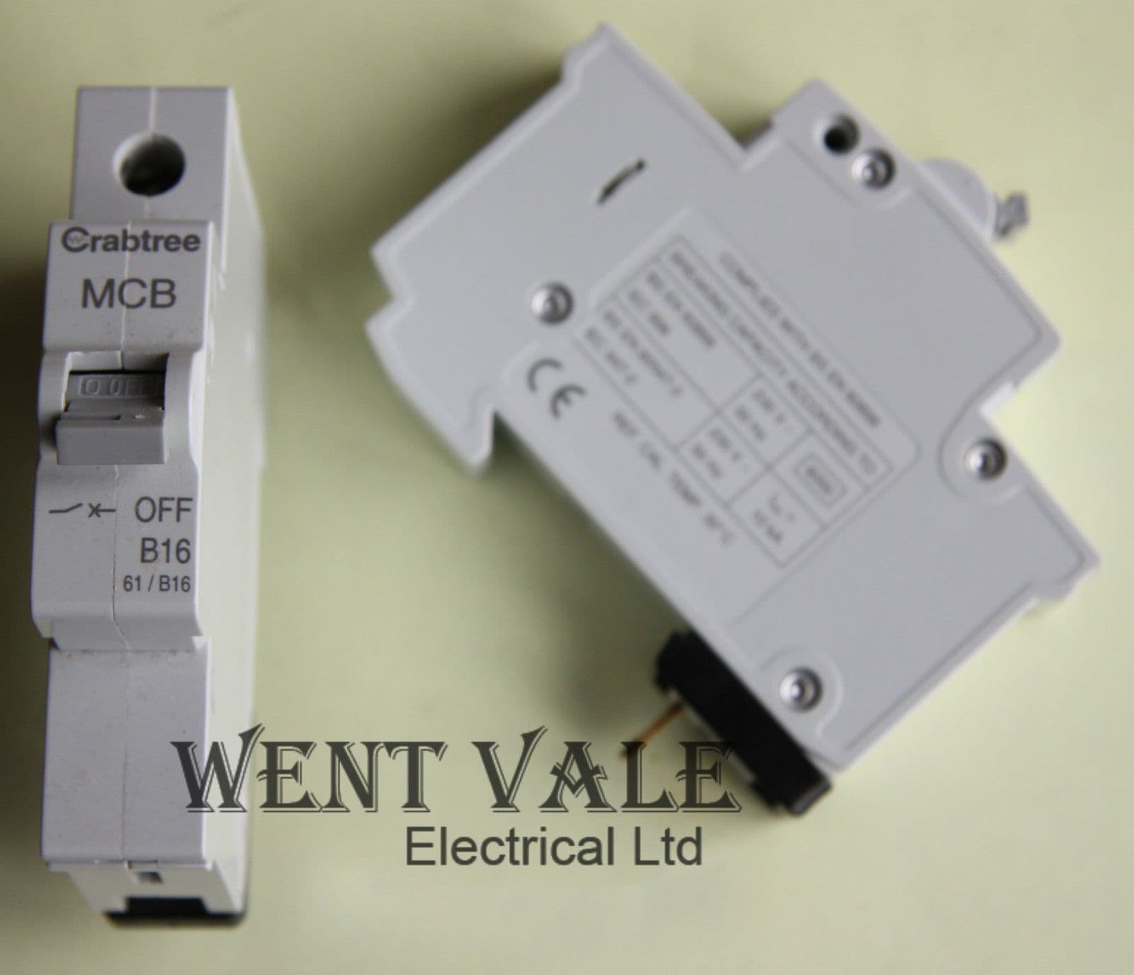 Crabtree Starbreaker 61/B16 16a Type B Single Pole MCB Used